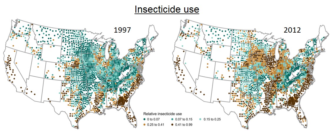 New lab paper: “A Landscape View of Agricultural Insecticide Use across ...